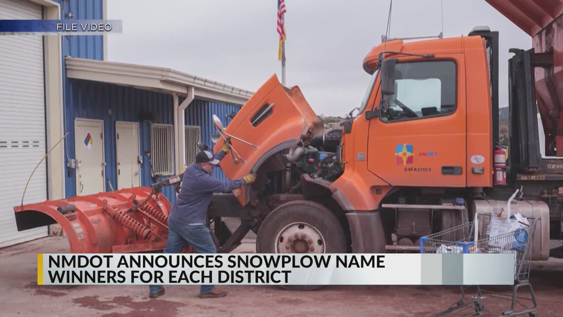 Snow joke: NMDOT announces new snowplow names for 2025