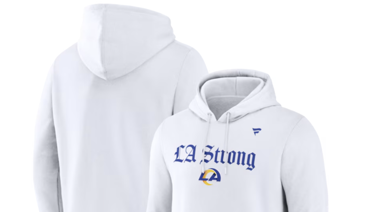 Los Angeles Rams LA Strong gear, where to buy