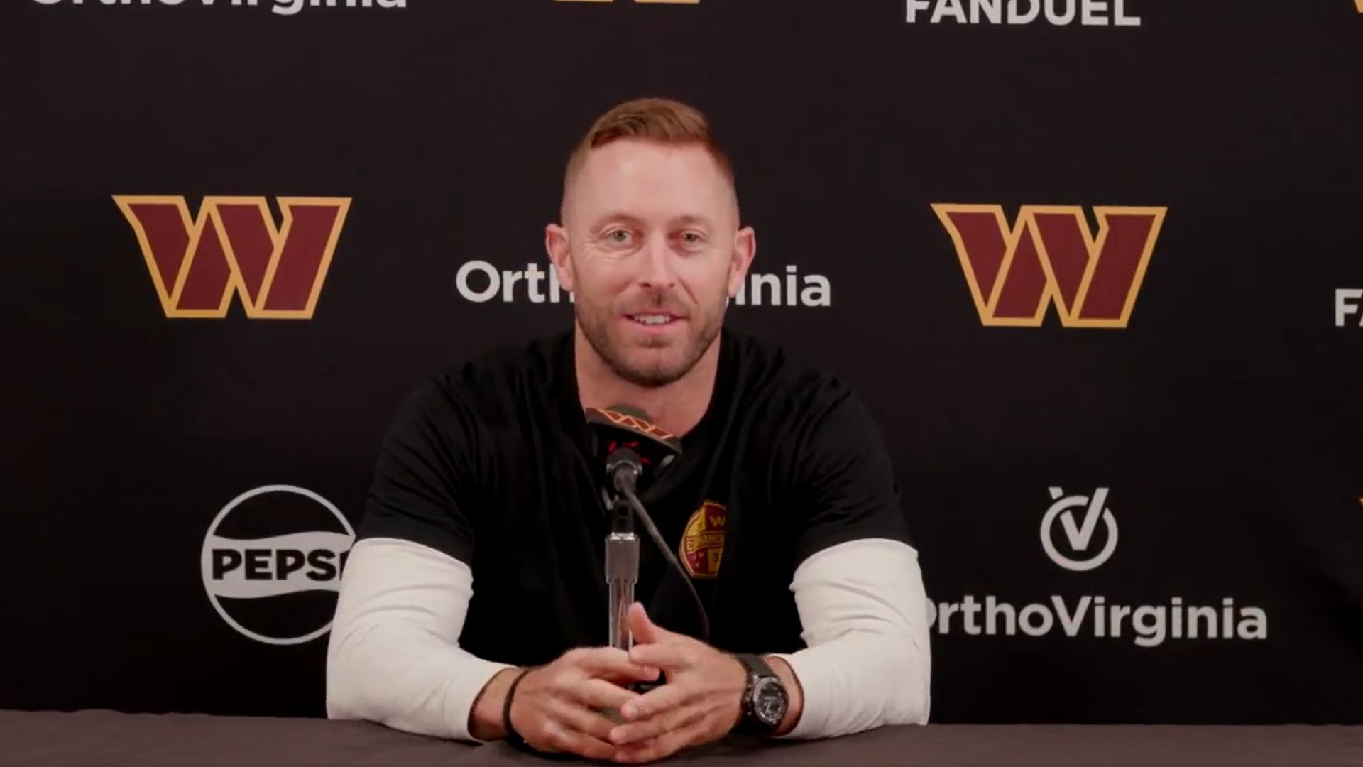 Offensive Coordinator Kliff Kingsbury presser: “When [Terry McLaurin ...