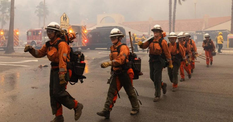 Firefighters are battling high heat while saving lives