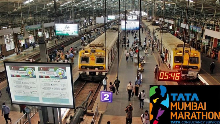 Tata Mumbai Marathon 2025: Central Railway To Operate Special Trains ...