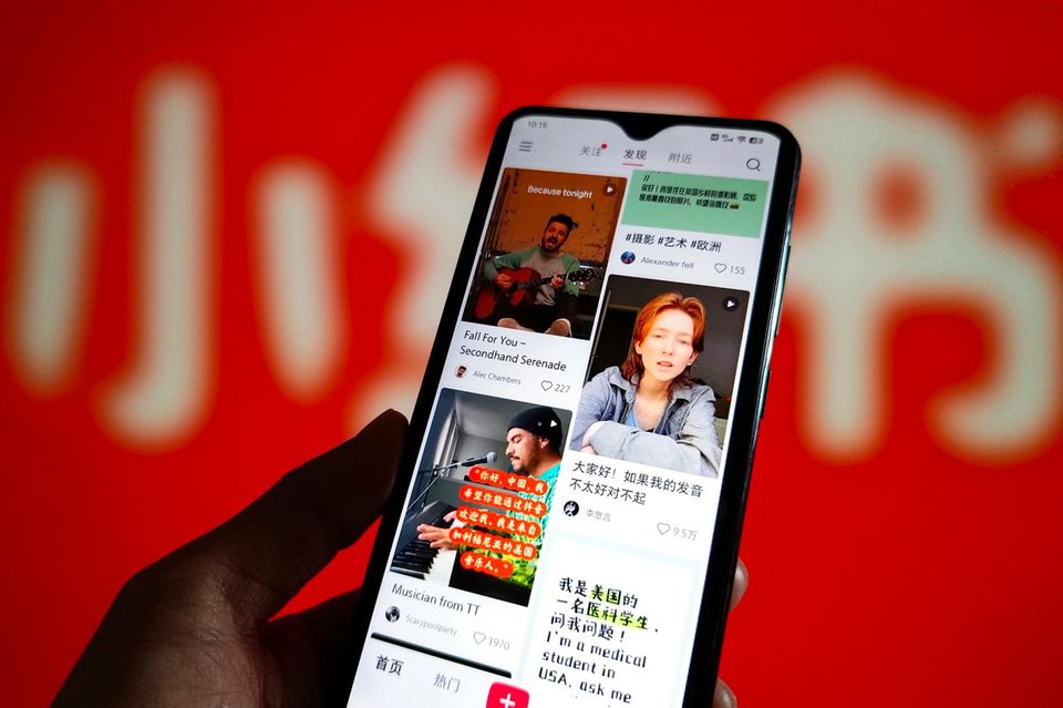 Red Note: Tiktok-Nutzer fliehen zu dieser App aus China – und kriegen ...