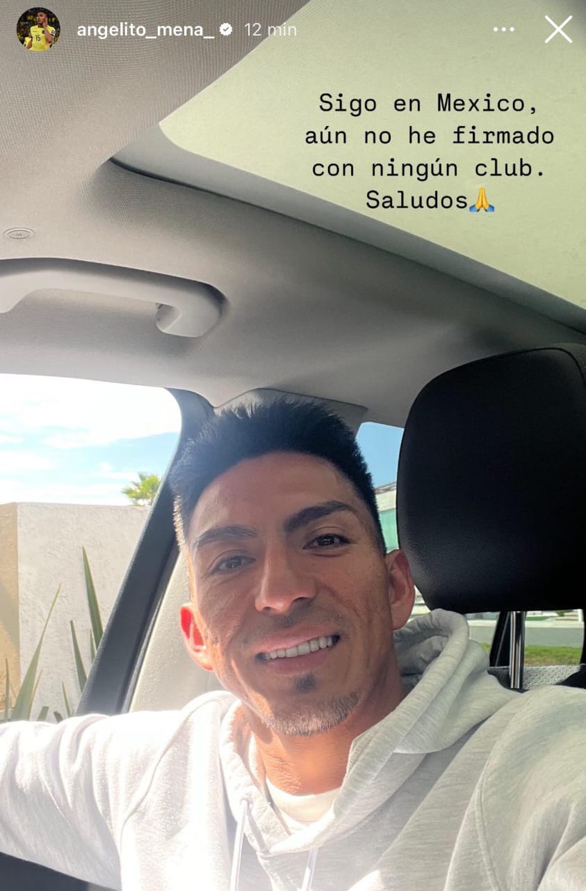 ¿Busca equipo? El enigmático mensaje de Ángel Mena en redes sociales