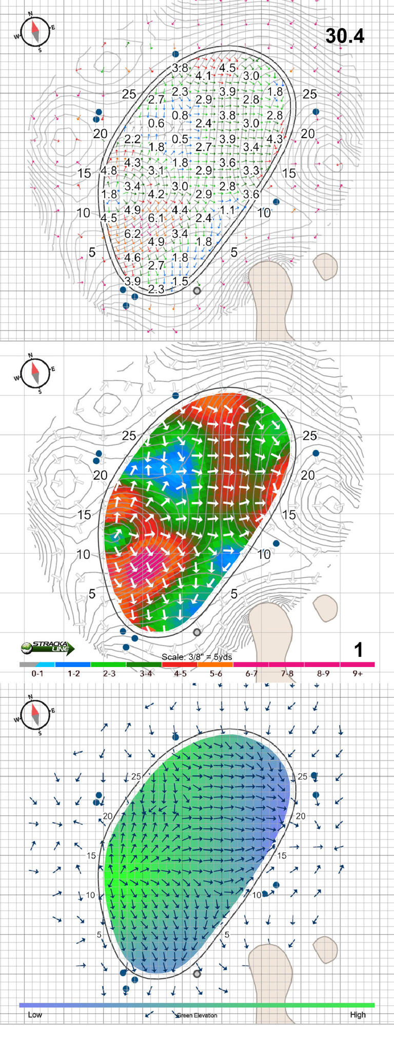 Check the yardage book: PGA West's Pete Dye Stadium Course for the PGA ...