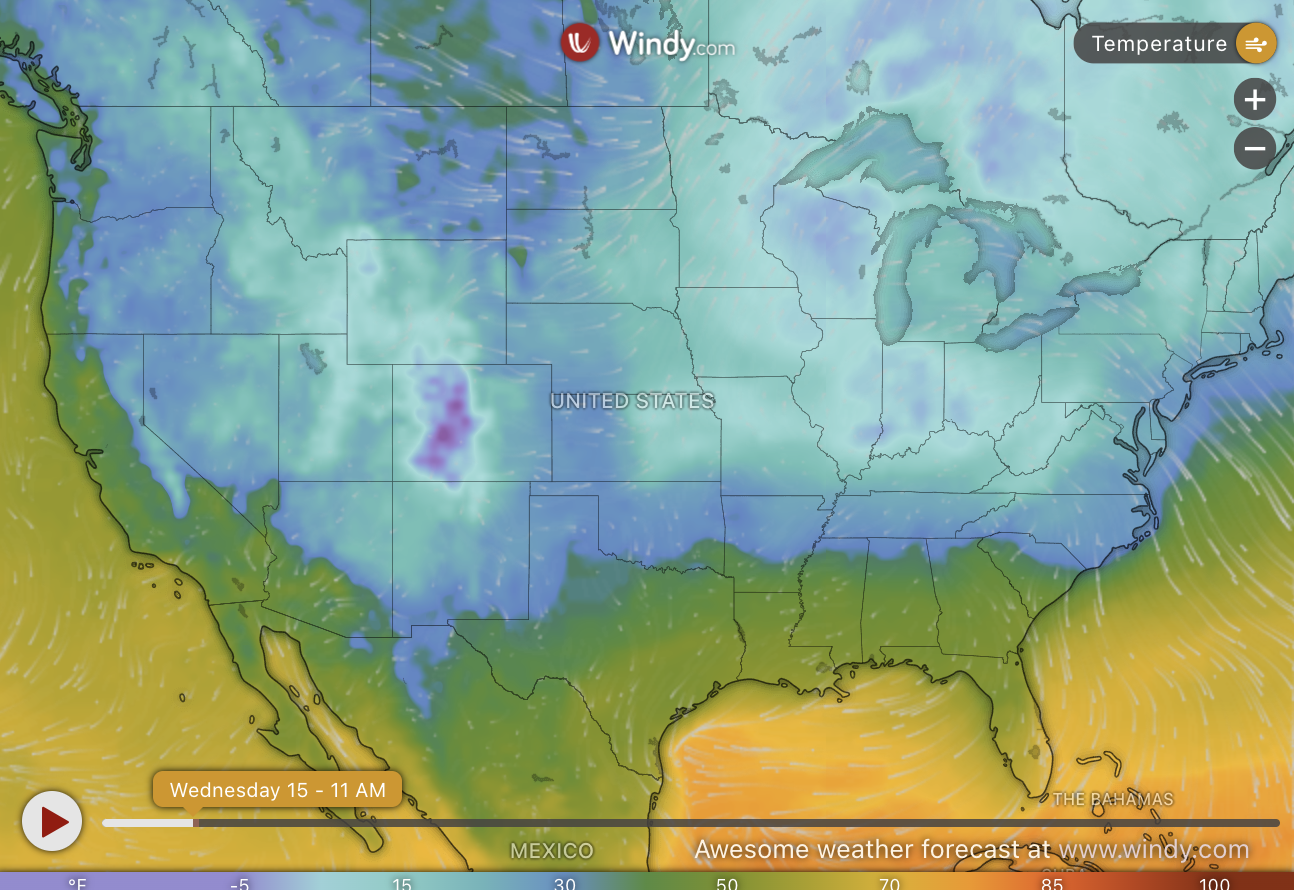 Weather Warnings in 7 States, Arctic Blast Makes Temperatures Feel Like -40