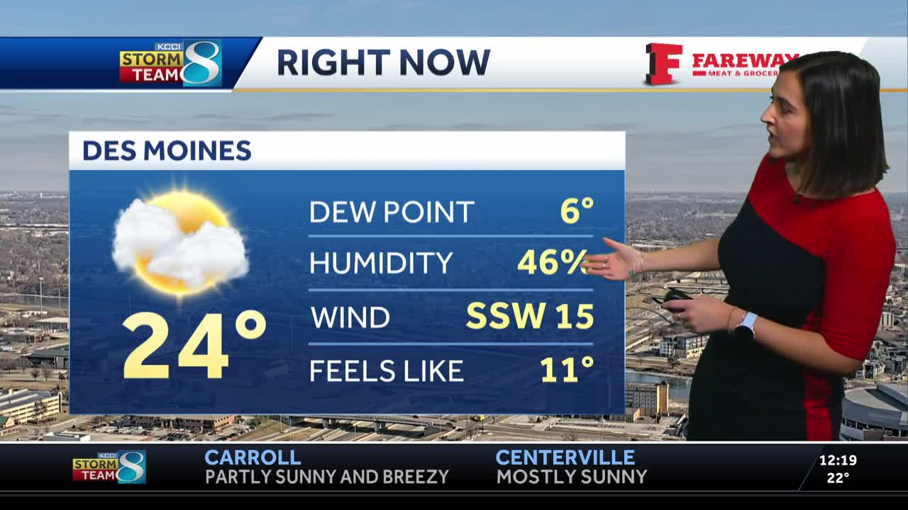 Iowa weather: Warmer weather on the way before a cold weekend