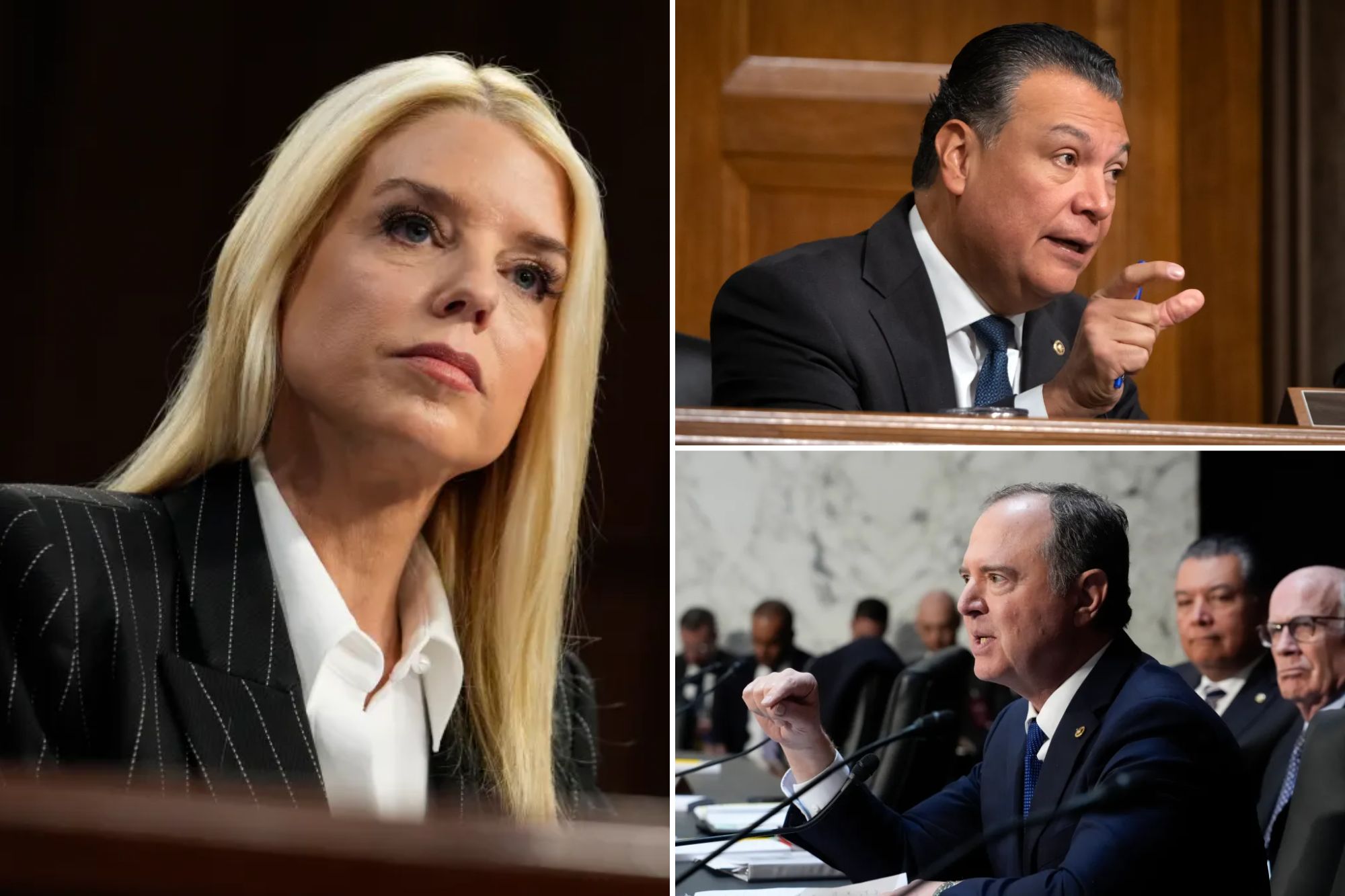 Pam Bondi gets into fiery clash with Democratic senators during ...