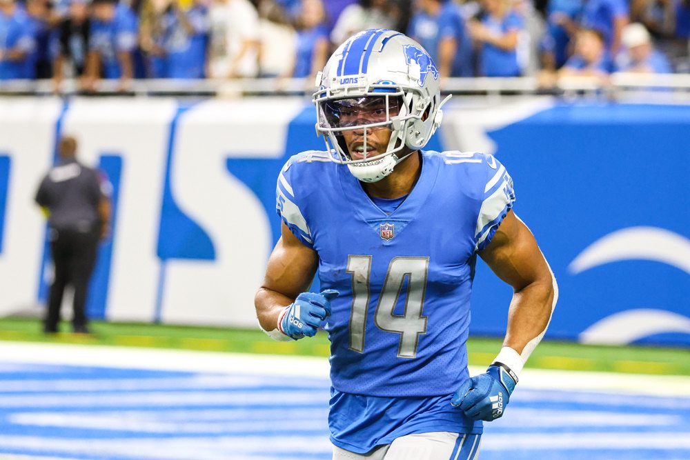 Amon-Ra St. Brown Has Overall WR1 Upside Against Washington