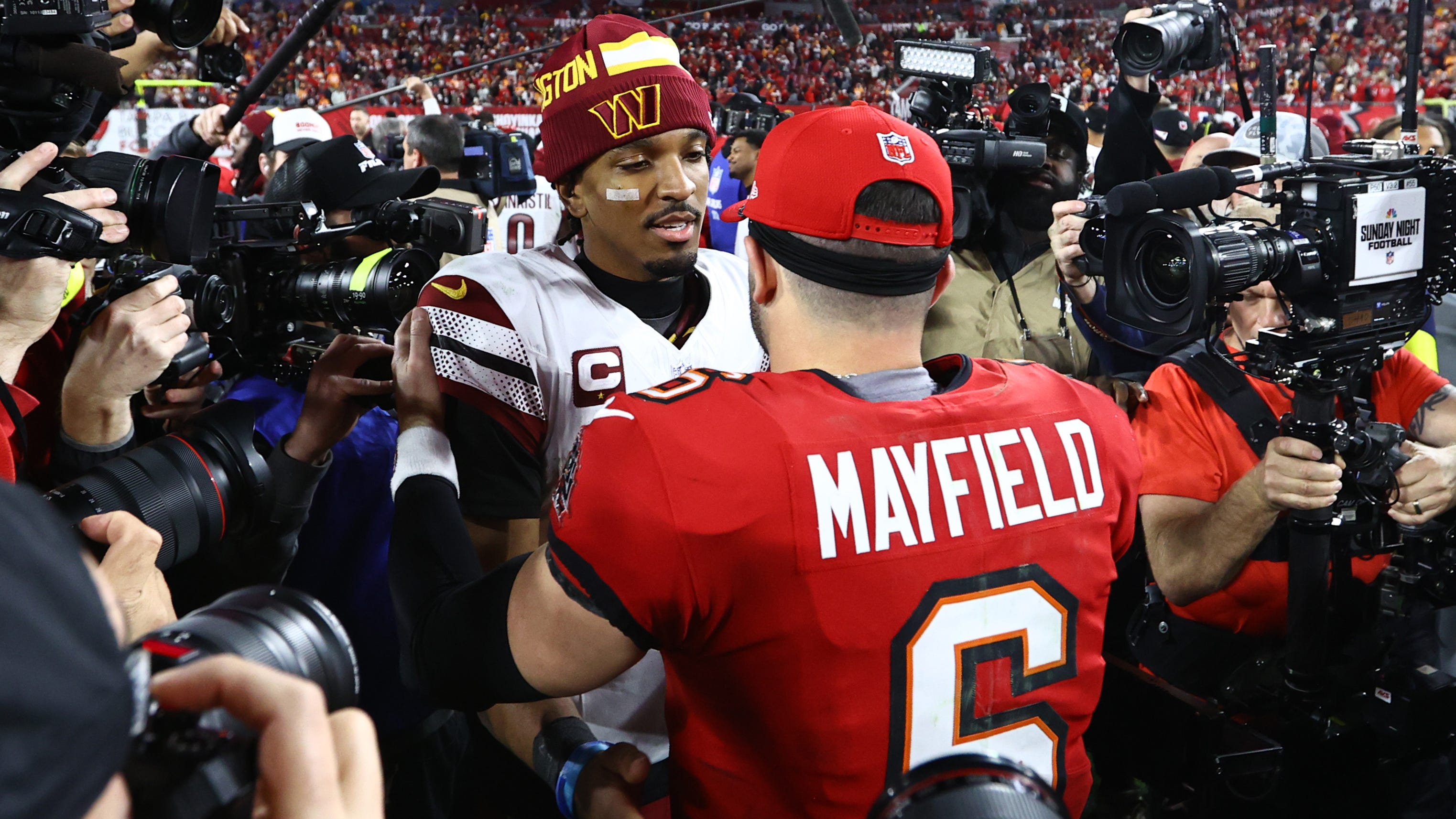 'There's not a knock on his game right now': Former Commander Champ Bailey on Jayden Daniels