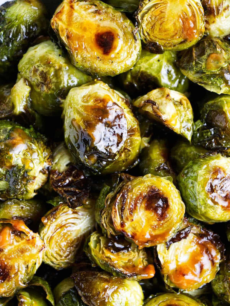 Roasted Caramelized Brussel Sprouts