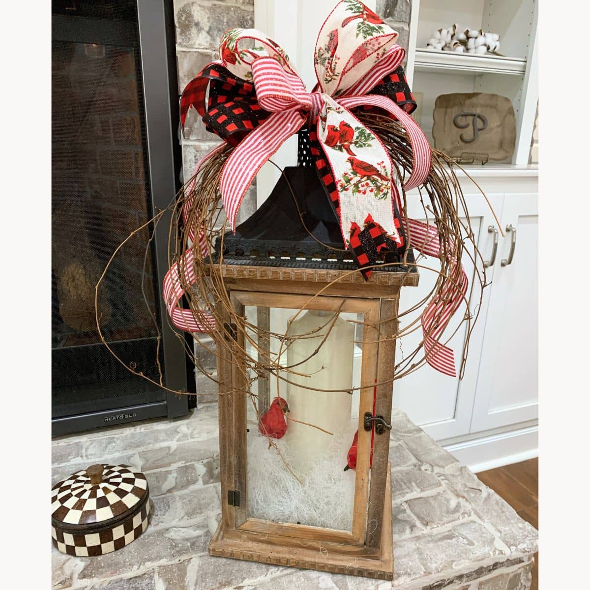 Create a Stunning Winter Lantern Decoration in Minutes