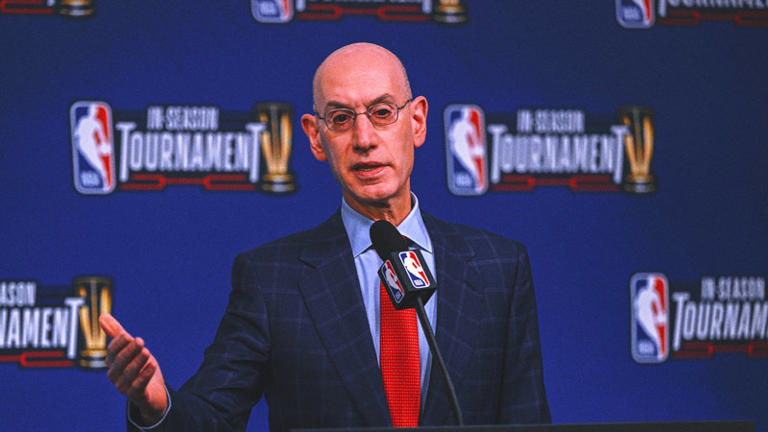 NBA commissioner Adam Silver vows to fix 3-point shooting issue: 'We ... NBA commissioner Adam Silver vows to fix 3-point shooting issue: 'We ...
