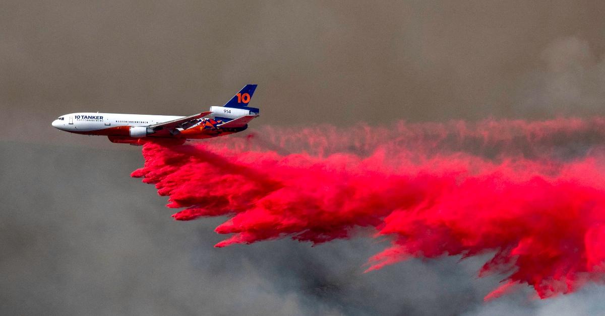 What's the Deal With the Pink Flame Retardant Used to Combat Wildfires?