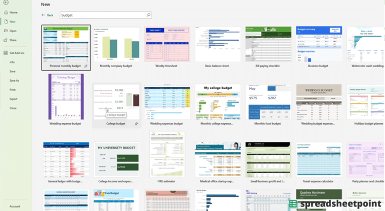 Powerful Budgeting Templates Are Native to Excel and Google Sheets