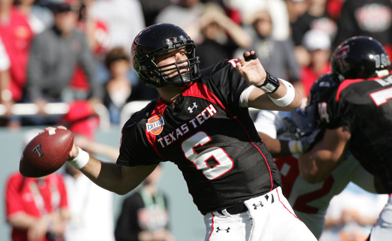Texas Tech football legend Graham Harrell to be inducted into College ...
