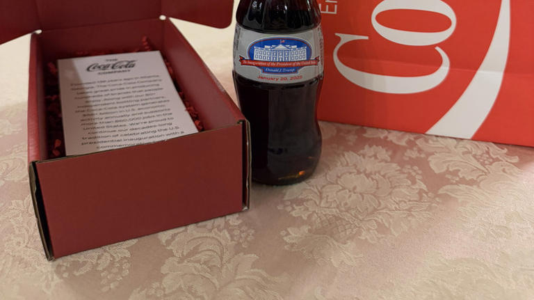 Why Coca-Cola Switched Up Its Presidential Inaugural Bottles Just For Trump