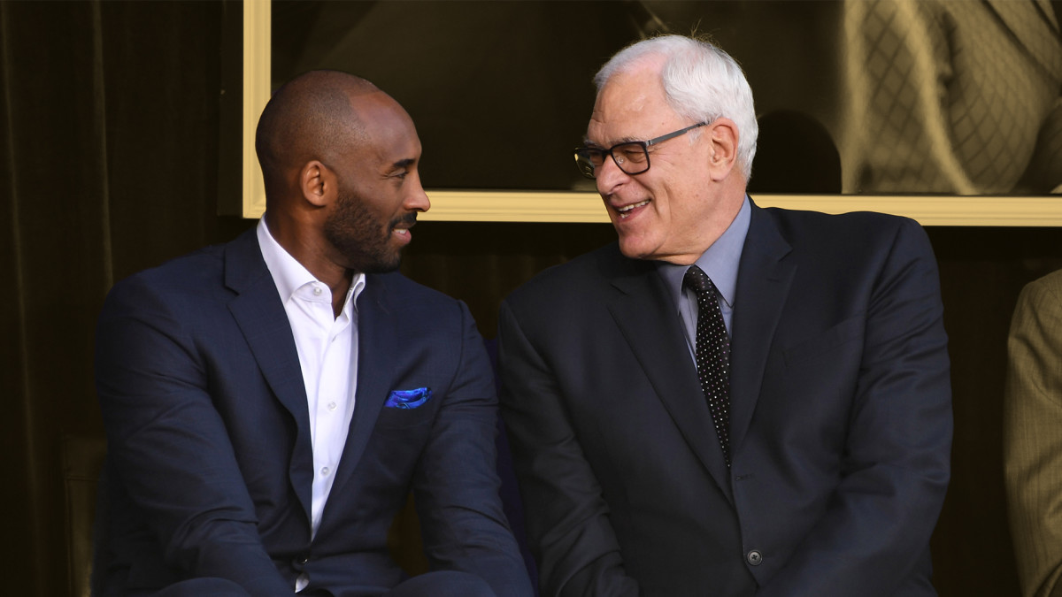 "He eventually moved down the Michael Jordan wing spot" - Phil Jackson says Kobe Bryant easily ...