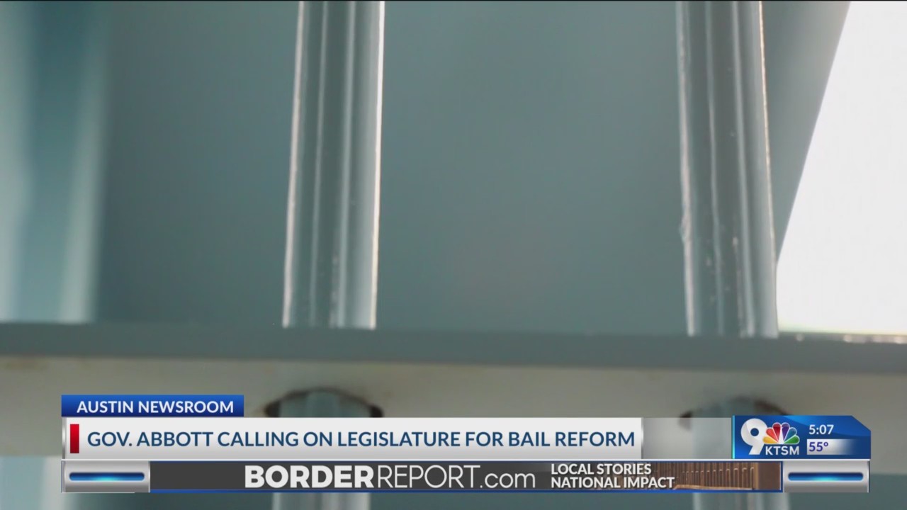 Gov. Abbott calls legislature to address bail reform
