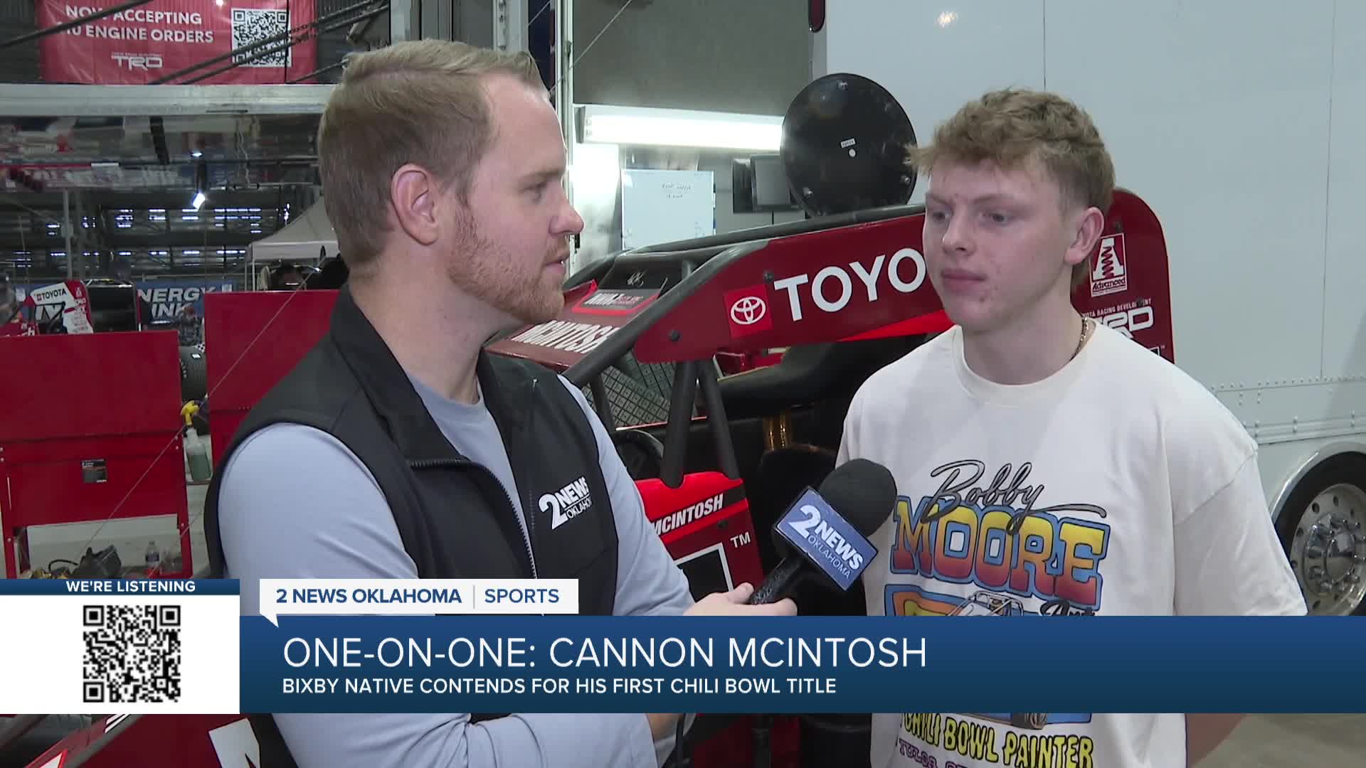 One-on-one: Cannon McIntosh at the Chili Bowl