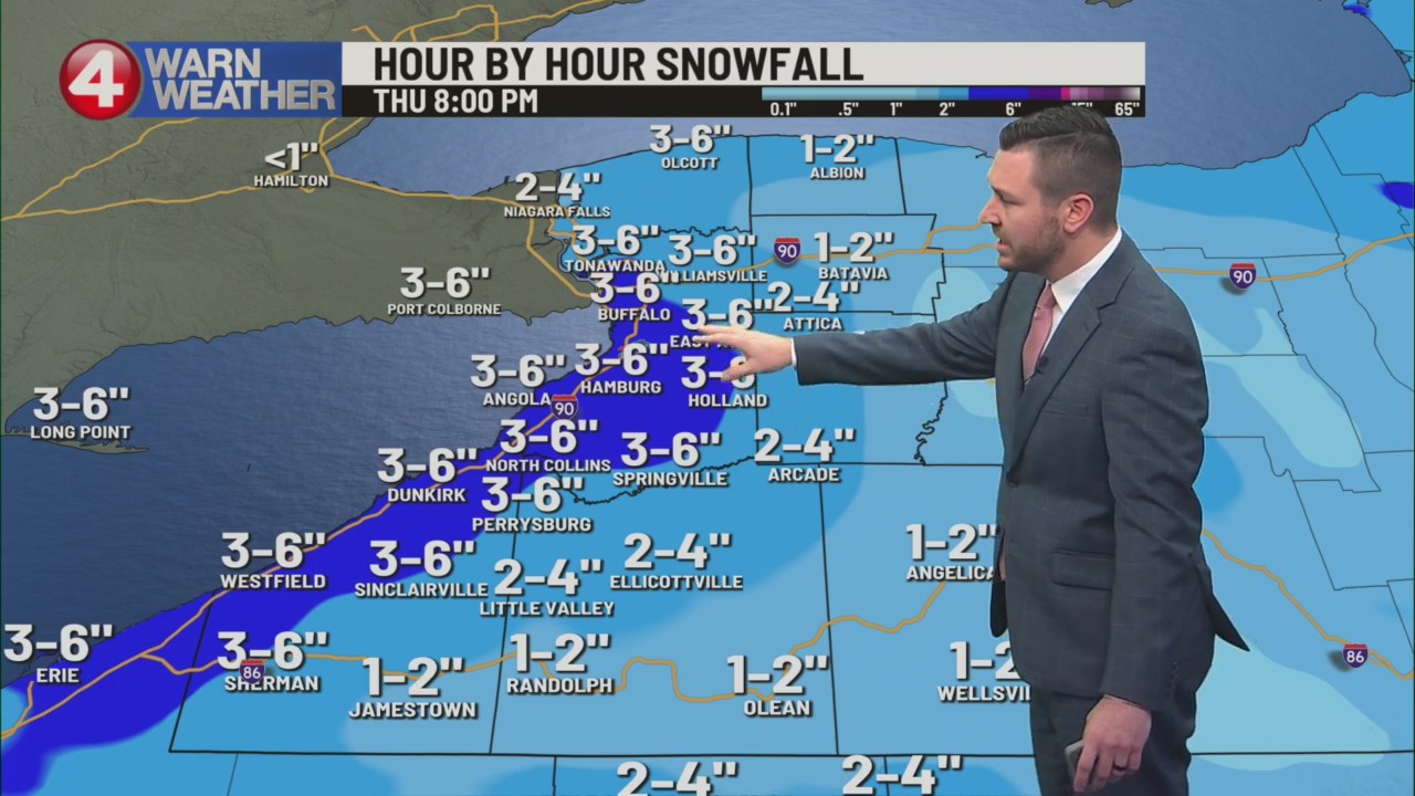 Buffalo weather update: 7 p.m., 1/15/25