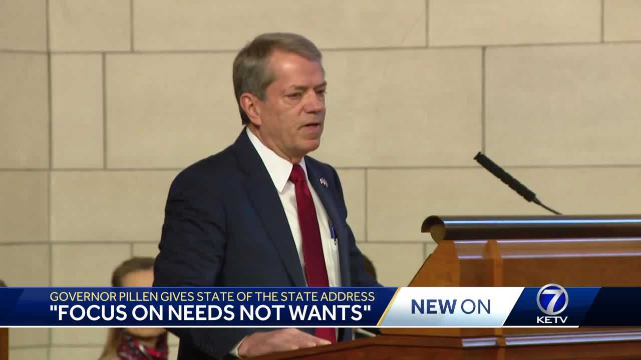'Focus on needs not wants': Gov. Jim Pillen focuses on spending ...