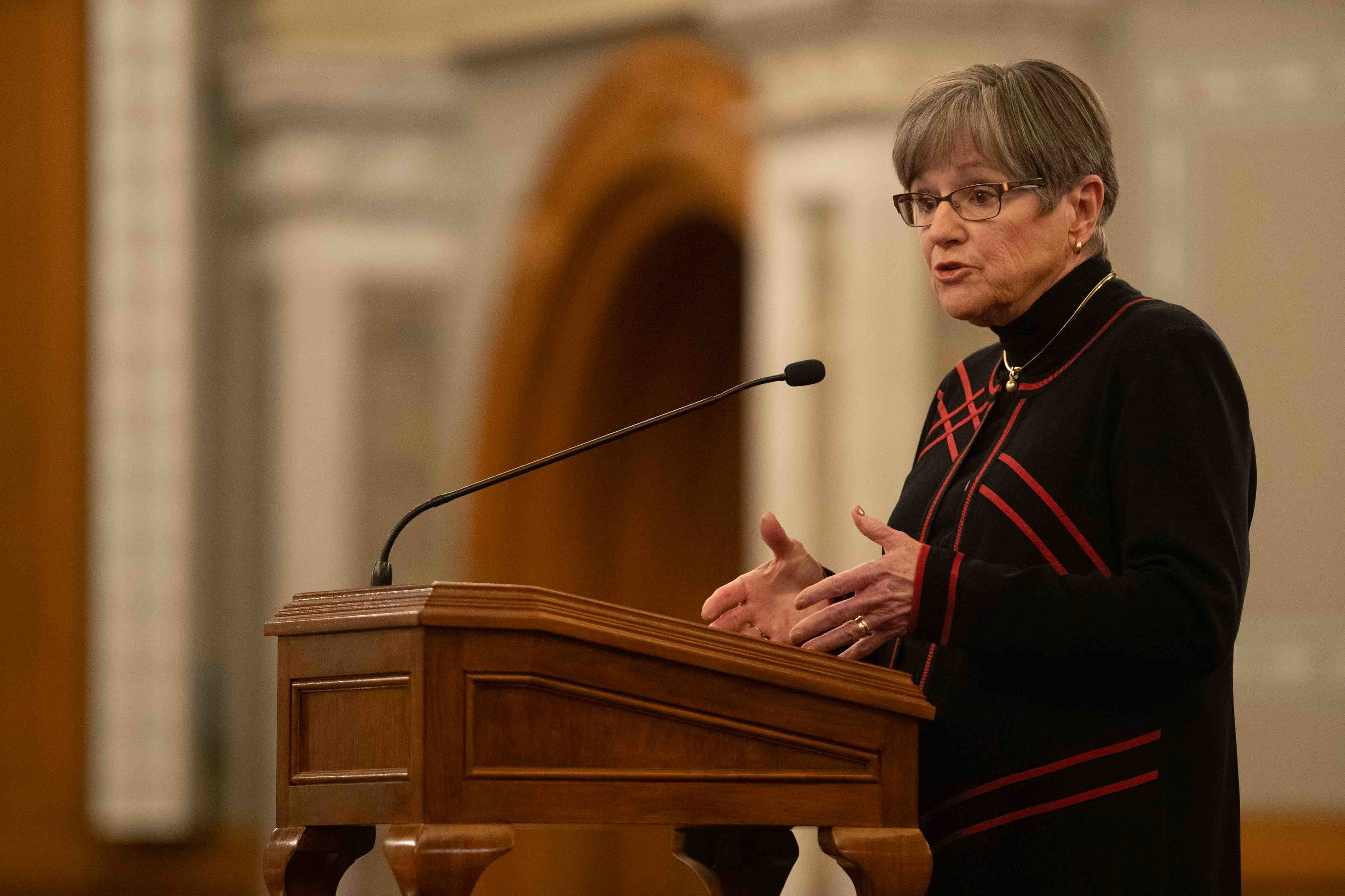 'Up to us right now': Laura Kelly urges Kansas lawmakers to look to the ...