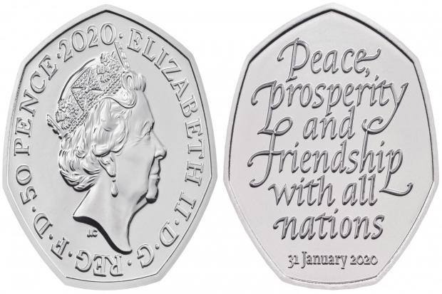 'Extremely rare' Brexit 50p coin selling for £3,000 in Bolton