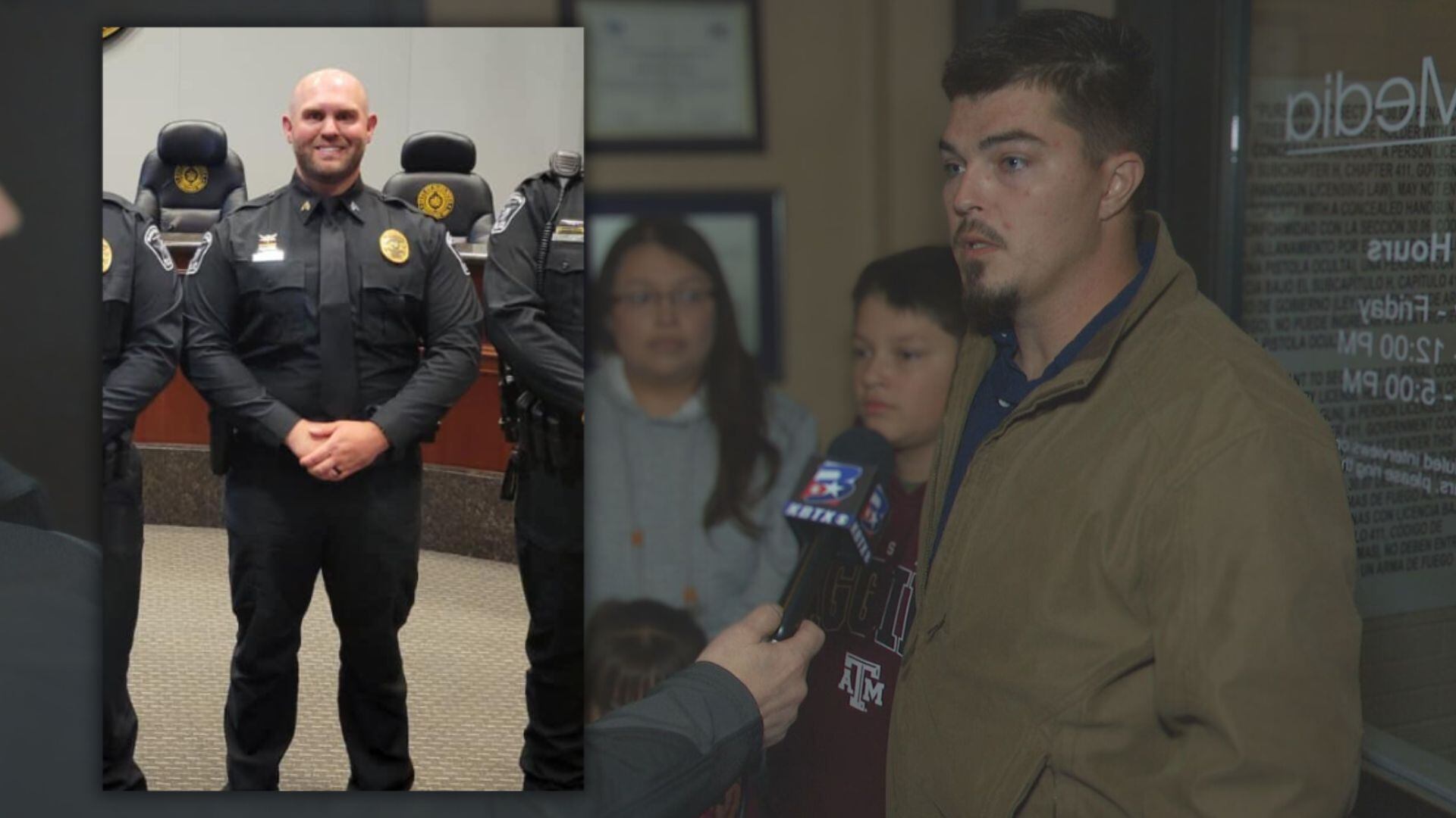 Bryan family credits heroic sacrifice of Navasota officer for saving ...