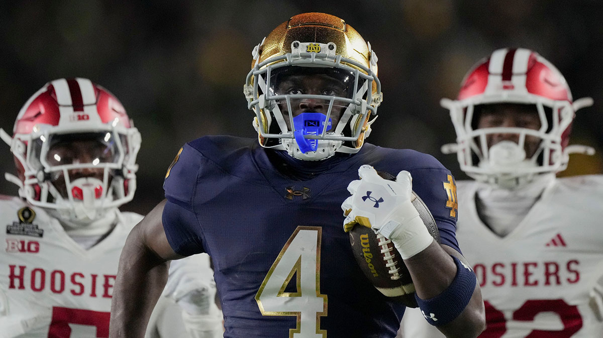Notre Dame football star Jeremiyah Love ‘tuning out’ hype ahead of ...