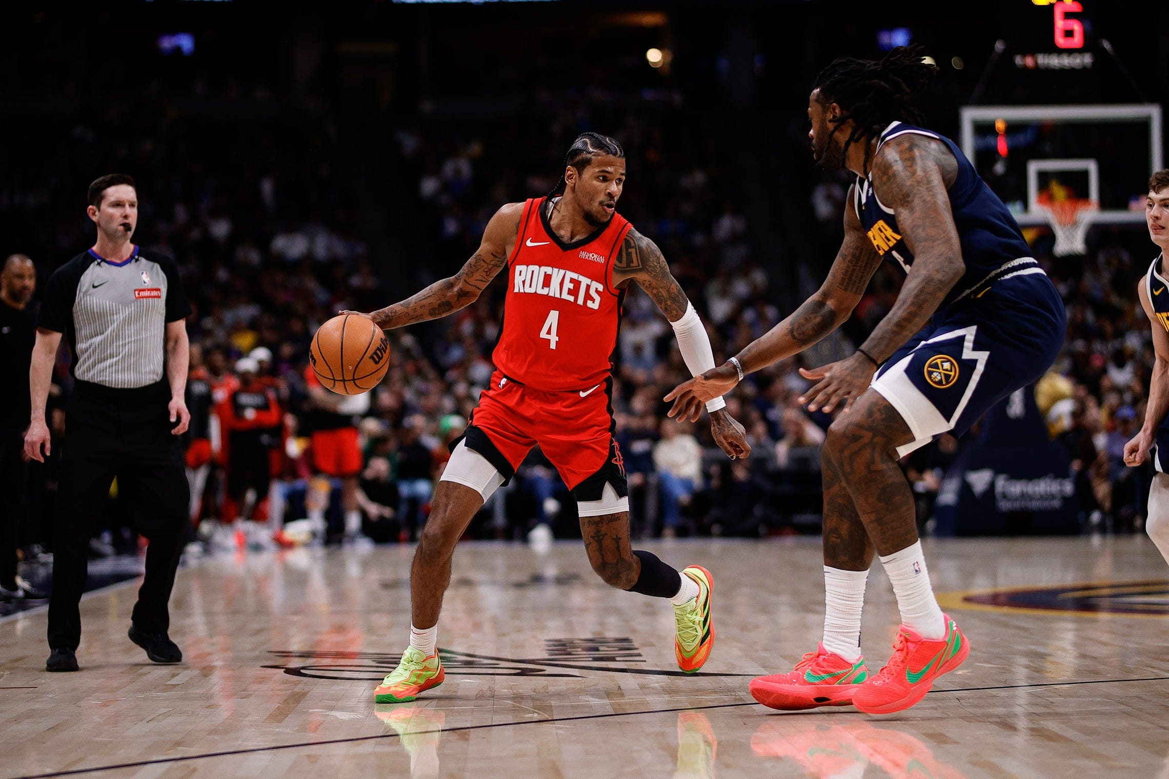 Five in a row! Rockets rout Denver, Jalen Green stays hot with 34 ...