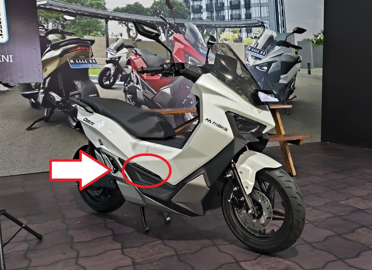 Bukan Hiasan, LED di Body Motor Listrik MAKA Punya Fungsi yang Jarang ...