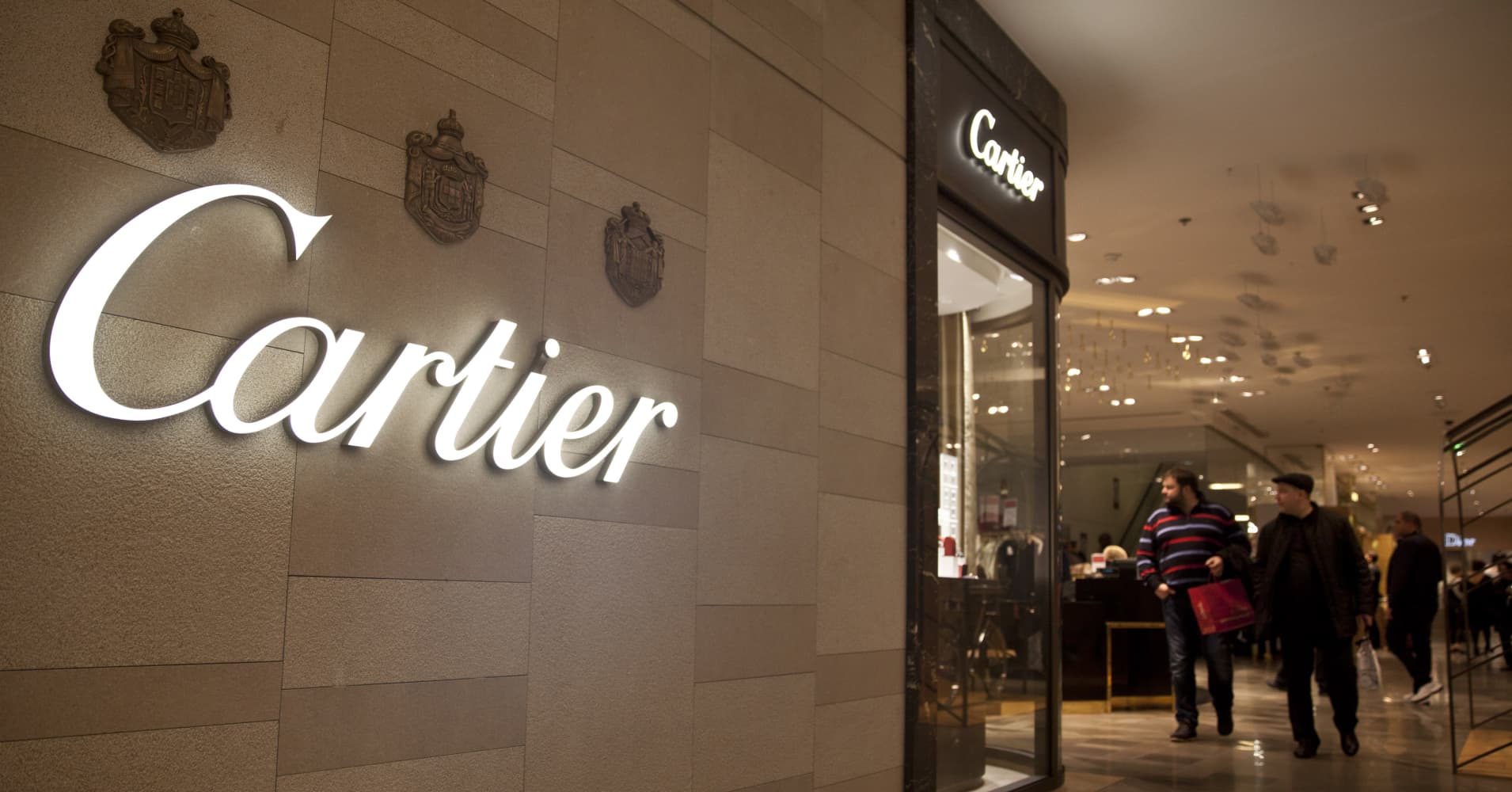 Shares of Cartier owner Richemont jump 16% as sales rise in December ...