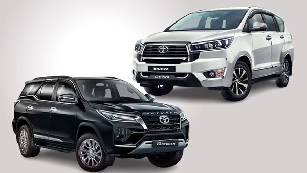 Toyota Innova Crysta and Fortuner become dearer with price hikes. Here ...