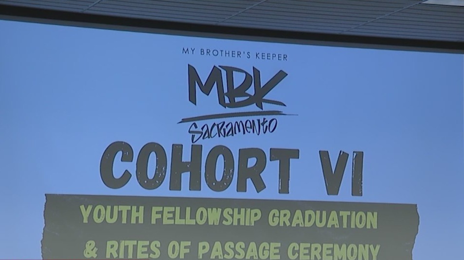 Students graduate from the My Brother's Keeper program at Sac State