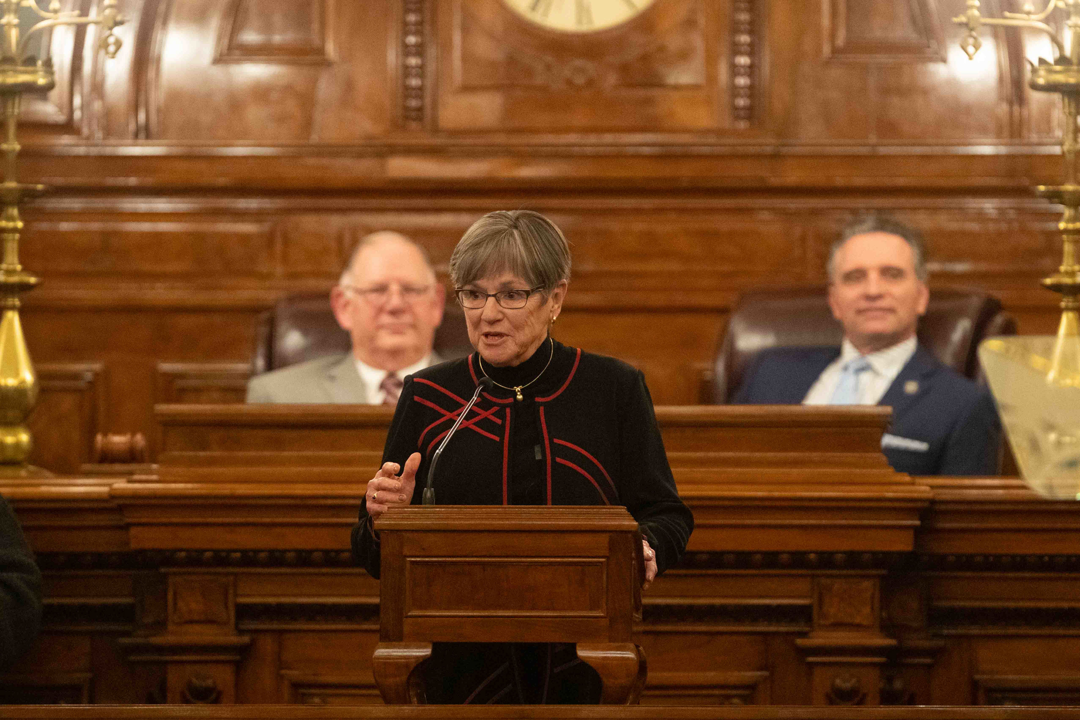 'Up to us right now': Laura Kelly urges Kansas lawmakers to look to the ...