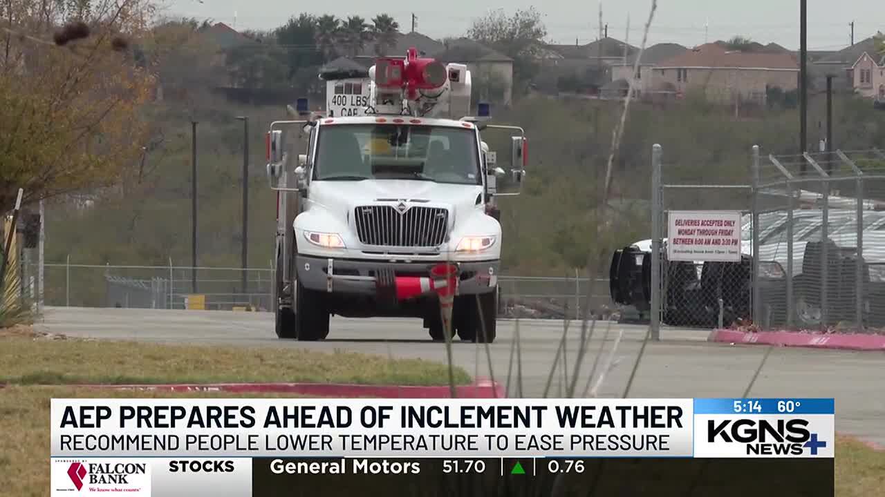 AEP prepares ahead of inclement weather