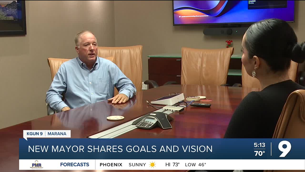 New Marana mayor, Jon Post shares goals and vision for the town