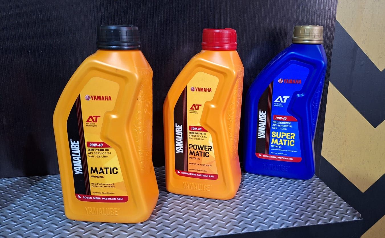 Ini Bedanya Oli Yamalube Matic, Power Matic, Super Matic dan Turbo Matic