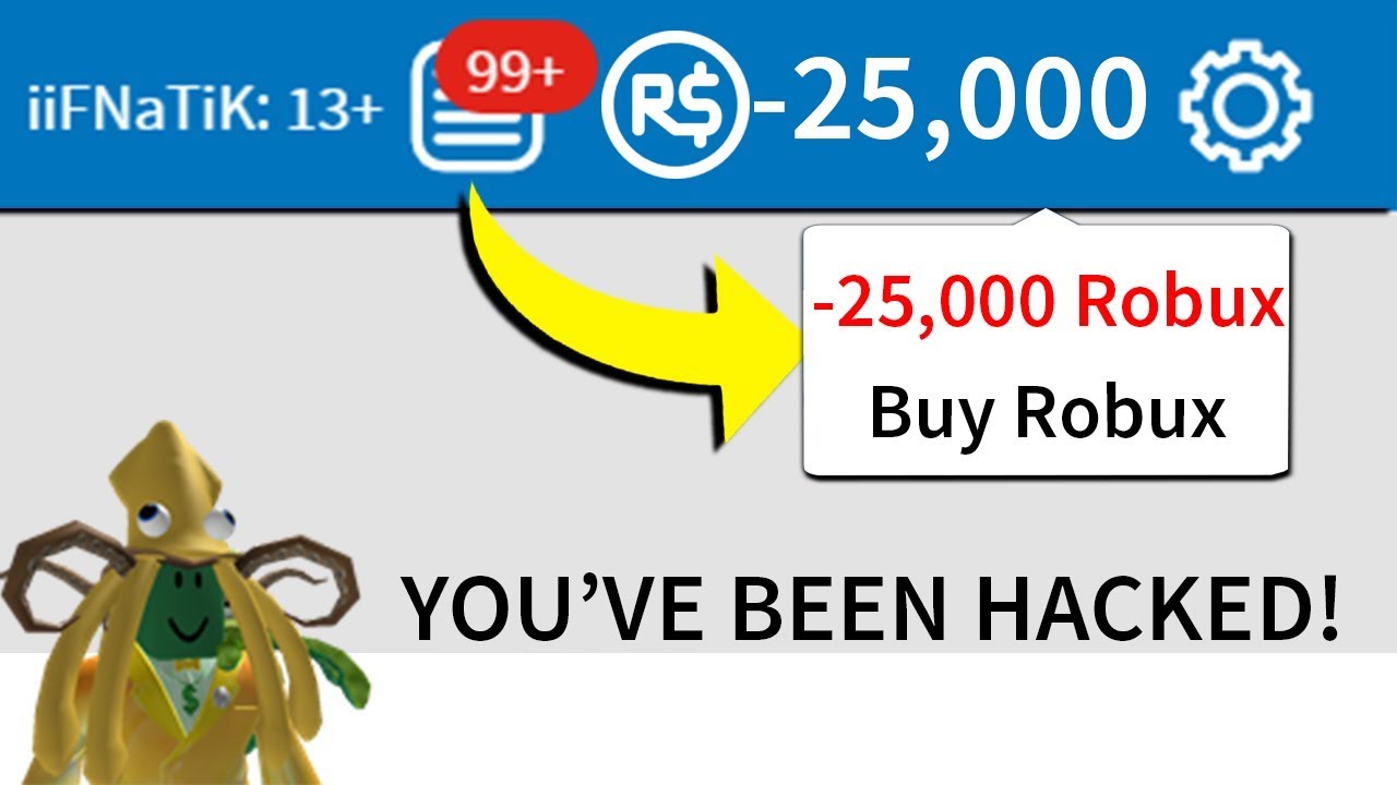 HACKER SPENDS ALL MY ROBUX... *HELP* (Roblox)