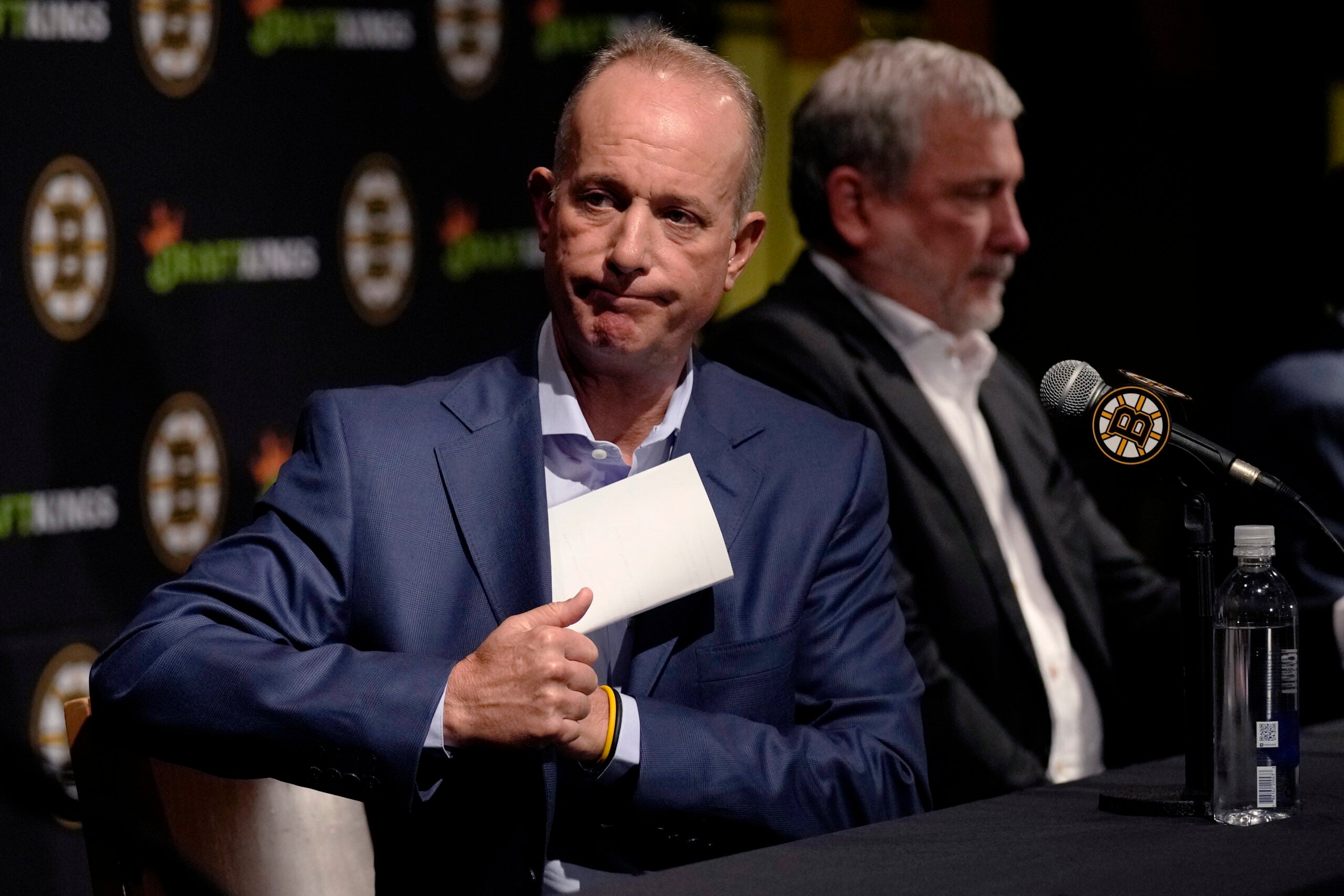 Bruins CEO Charlie Jacobs offers up support for Cam Neely, Don Sweeney