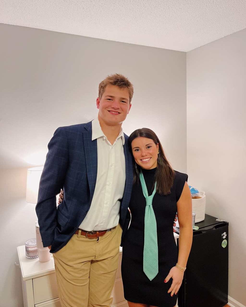 Patriots star Drake Maye gets engaged to longtime girlfriend Ann Michael Hudson