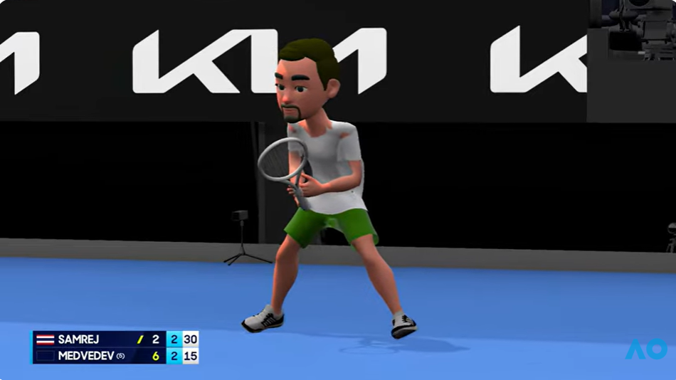 Why the Australian Open is animating its players on YouTube