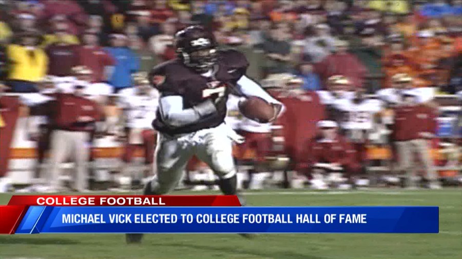Former Hokie Michael Vick part of 2025 college football Hall of Fame class