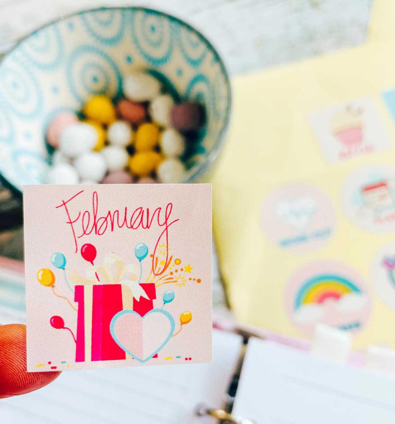 Free Printable February 2025 Planner Stickers