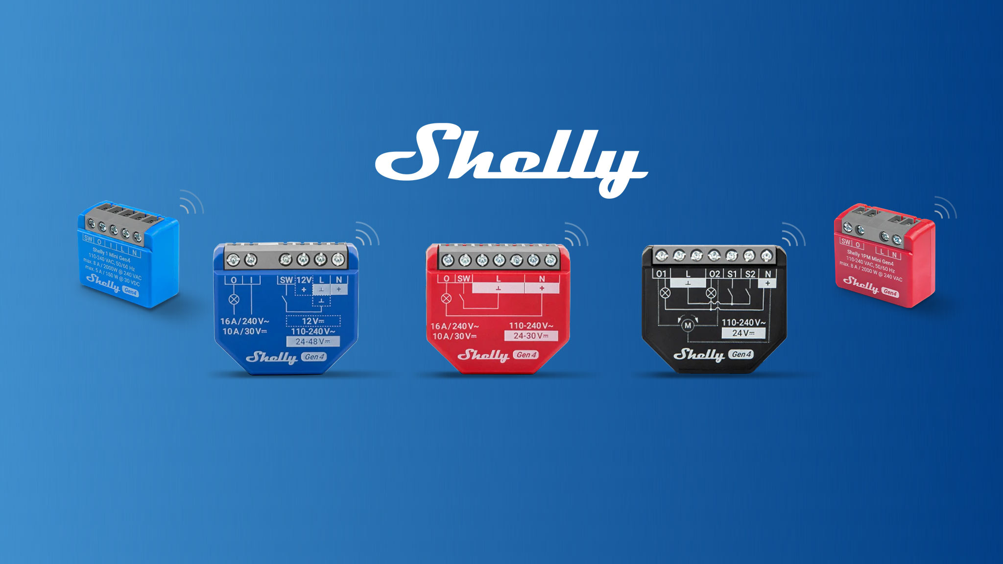 Gen4-Serie: Shelly zeigt nächste Generation seiner Smart-Home-Geräte