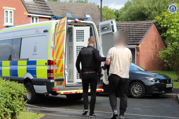Dawn raids at addresses in Warrington as police arrest 12 over drug ...