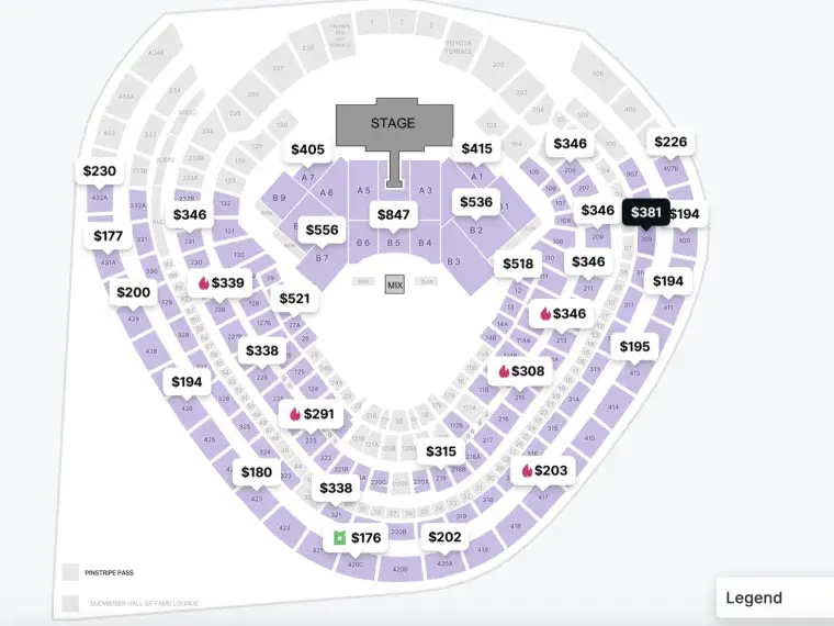 Billy Joel at Yankee Stadium tickets: Cheapest prices, seat map, date ...