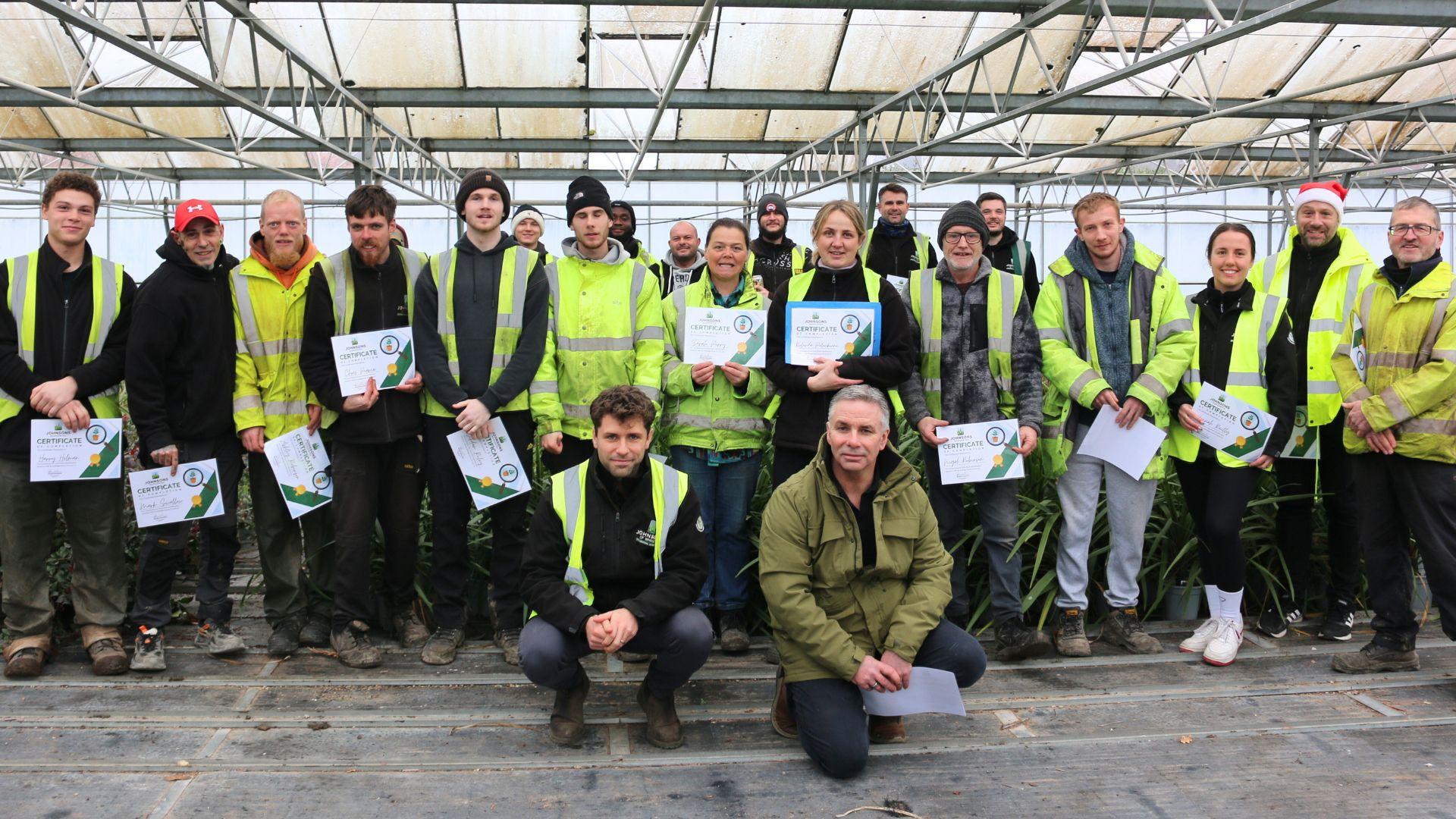 Johnsons celebrates successful completion of in-house plant ...