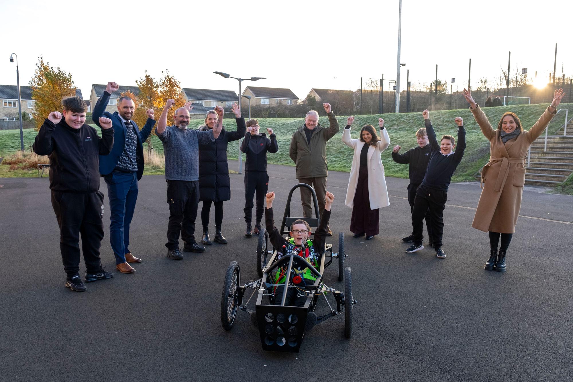 Queensferry pupils gear up for kit car race with help from local ...