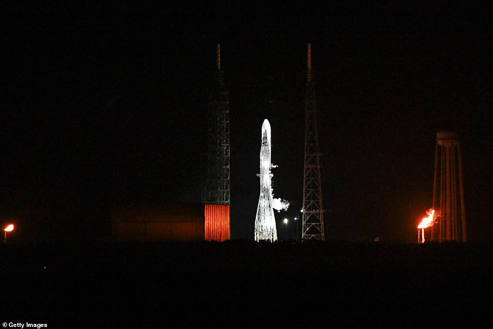 Jeff Bezos Blue Origin rocket lifts off in major step in debut mission